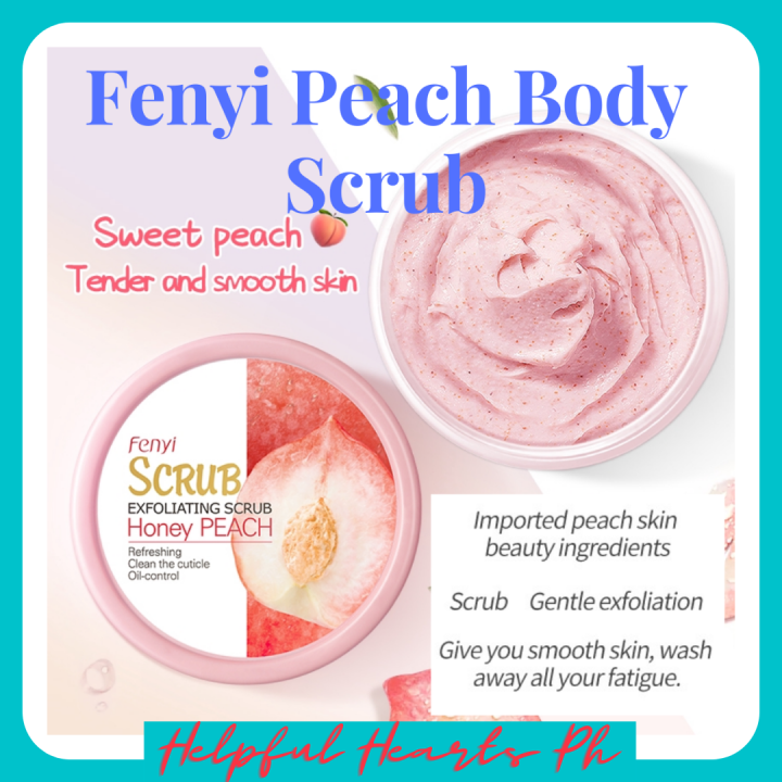 Fenyi Peach Body Scrub for shower body scrub for removing dead skin ...