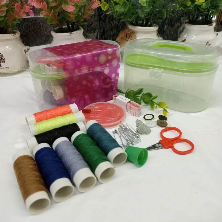 Sewing Kit set w/case oval SFZ-17 | Lazada PH