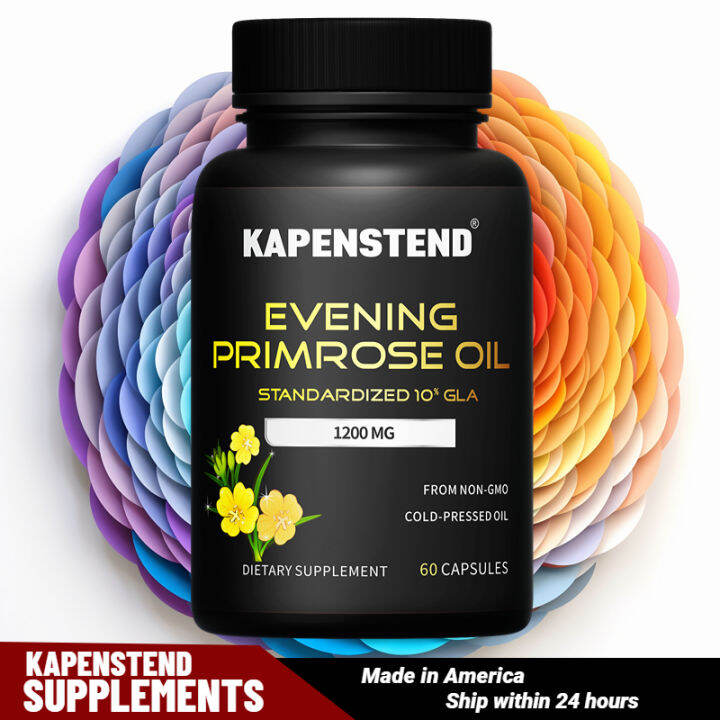 Evening primrose oil supports female hormone balance, premenstrual ...