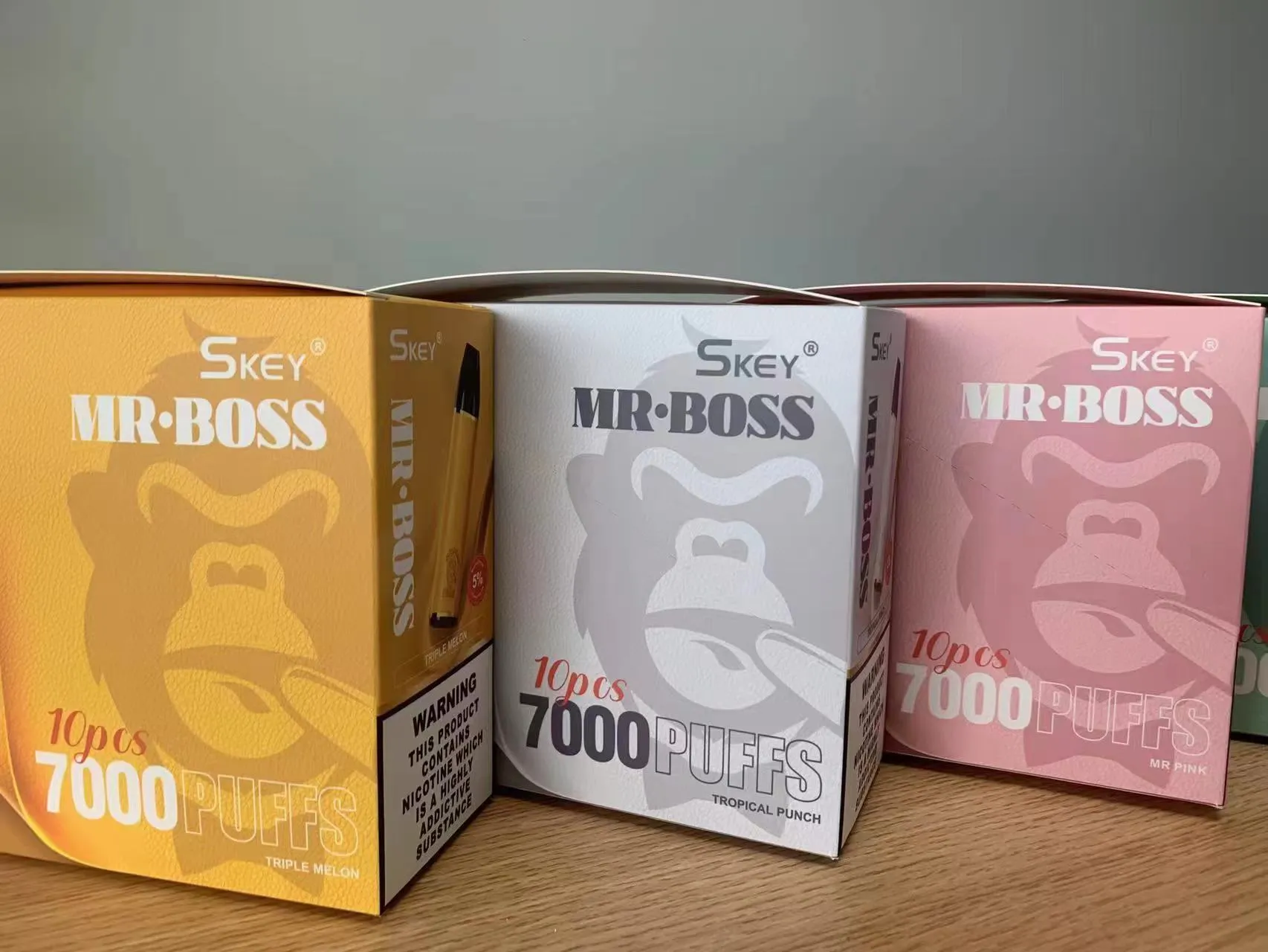 SKEY MR BOSS 8000/9000 Puffs 5% Disposable P O D Disposable Vapp (Smart ...