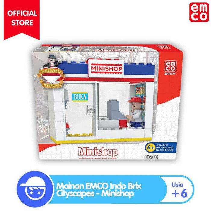 Emco brix cityscape edisi khas indonesia mainan anak MINISHOP | Lazada ...