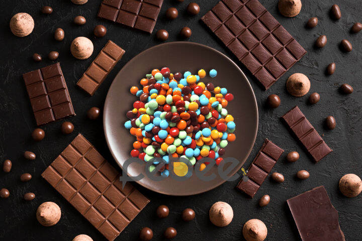 [100g] Cokelat Choco Chips Rainbow Warna Warni | Lazada Indonesia
