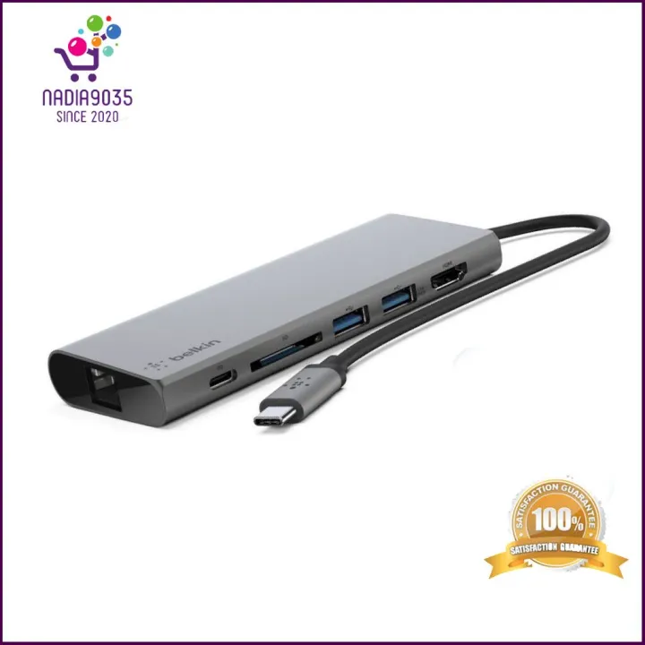 บริการเก็บเงินปลายทาง Belkin CONNECT USB-C Multimedia Hub with Power ...