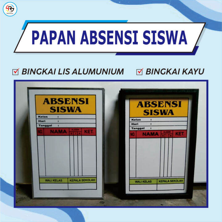 JUAL PAPAN ABSENSI UKURAN 40x60cm | Lazada Indonesia