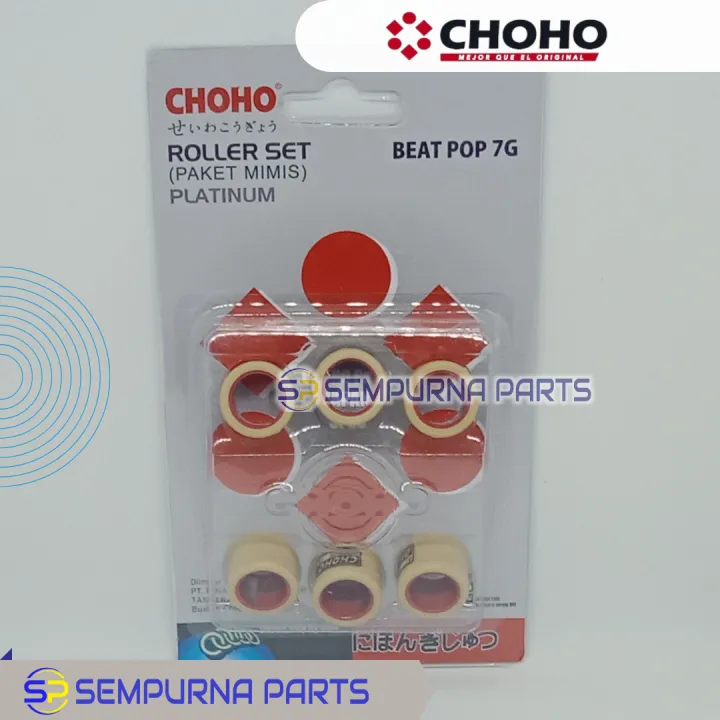 ROLLER SET PLATINUM CHOHO BEAT POP 7 GRAM | Lazada Indonesia