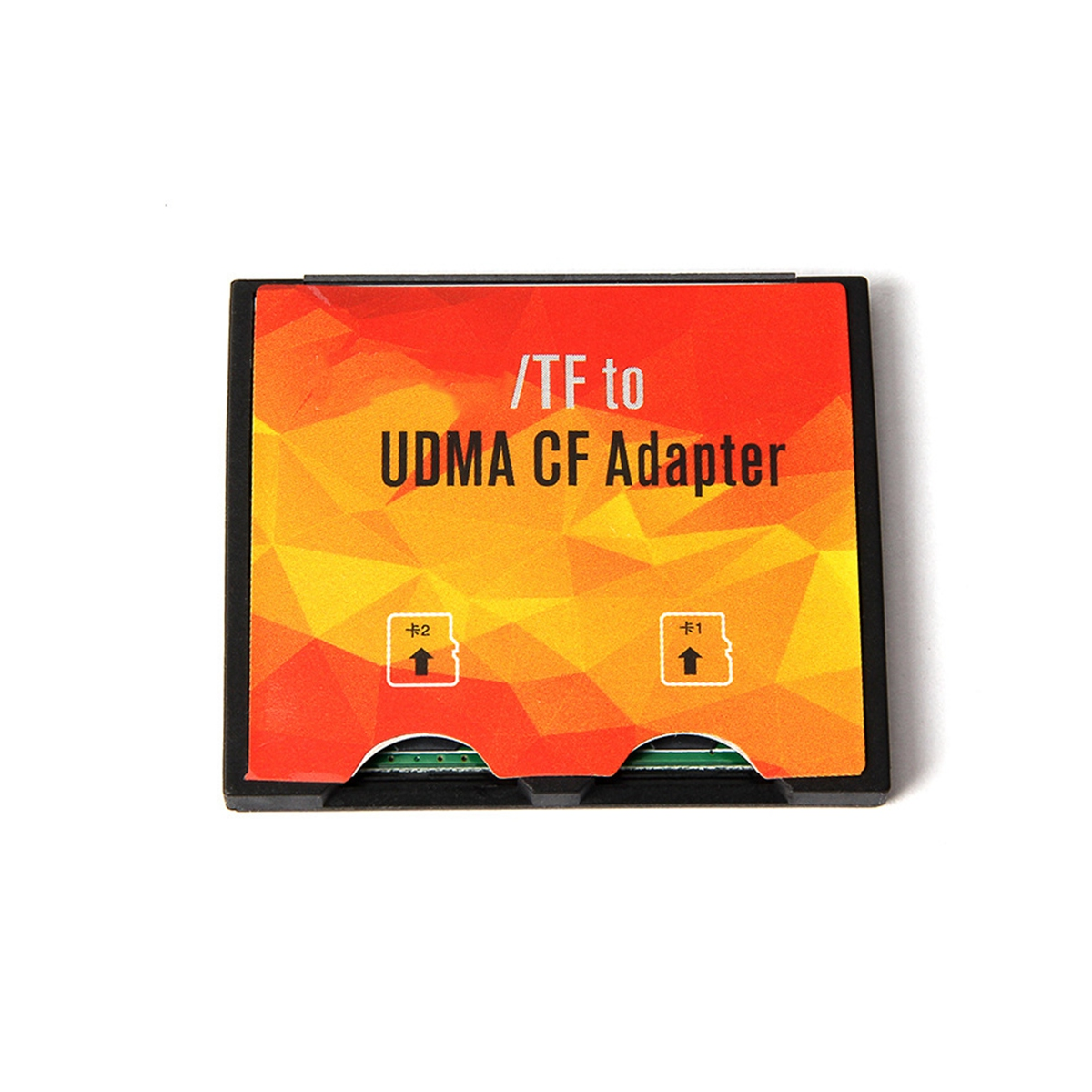 TF to CF Adapter Plastic for Micro-SD to CF Compact Flash Card Holder ...