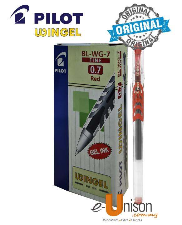 Pilot Wingel Gel Pen 0.7mm (12pcs) | Lazada
