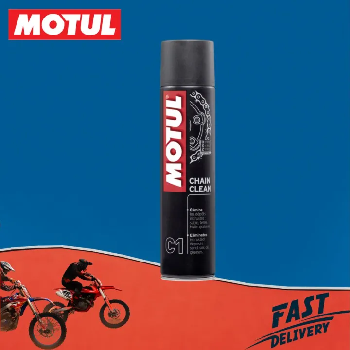สเปรย์ล้างโซ่ MOTUL C1 CHAIN CLEANER ขนาด 400 มล. | Lazada.co.th