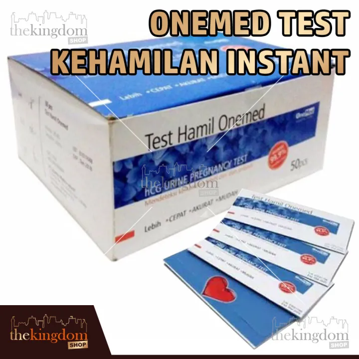 Onemed Test Kehamilan Instant /50 Tes Testpack Hamil | Lazada Indonesia