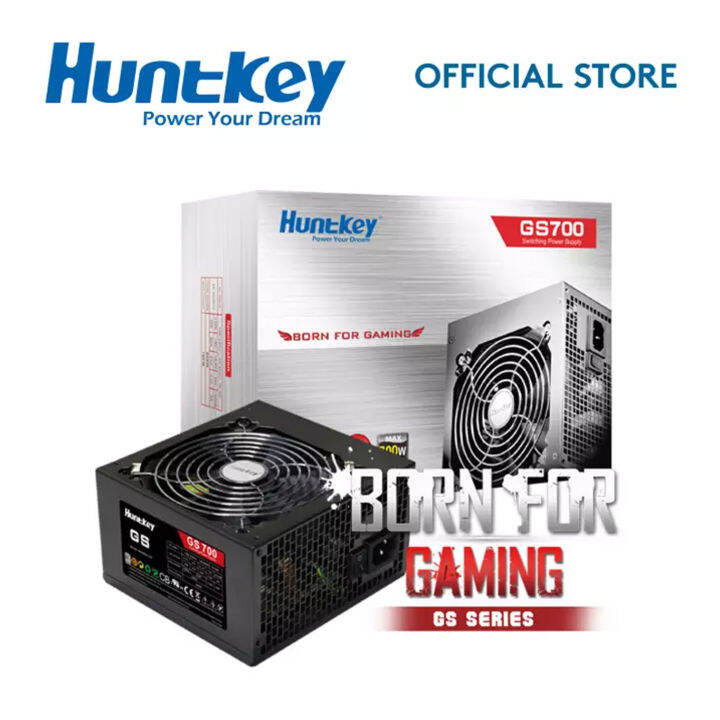 Huntkey GS700 PRIME 600W ATX12V 80 PLUS Bronze Semi-Modular Gaming Power Supply | Lazada PH
