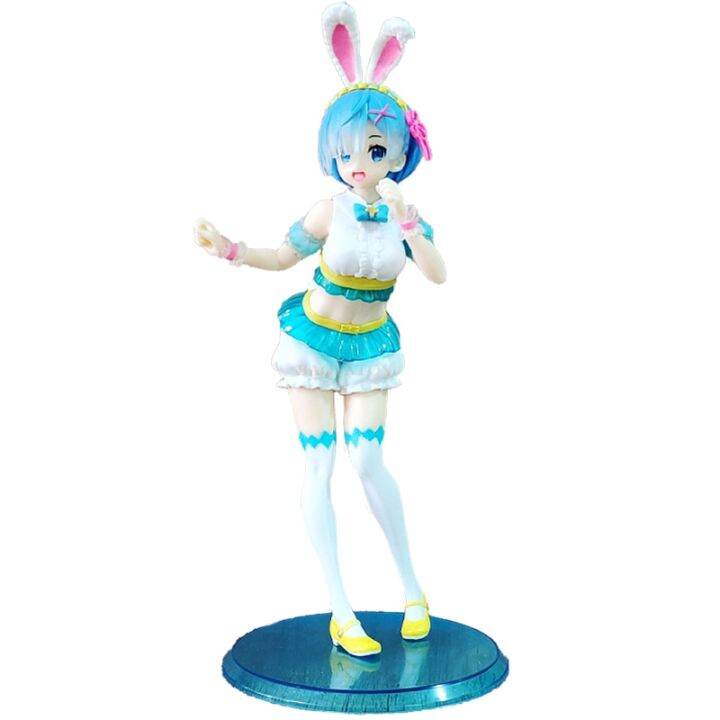 23cm Re:ZERO -Starting Life in Another World Anime Figure Rem Bunny ...