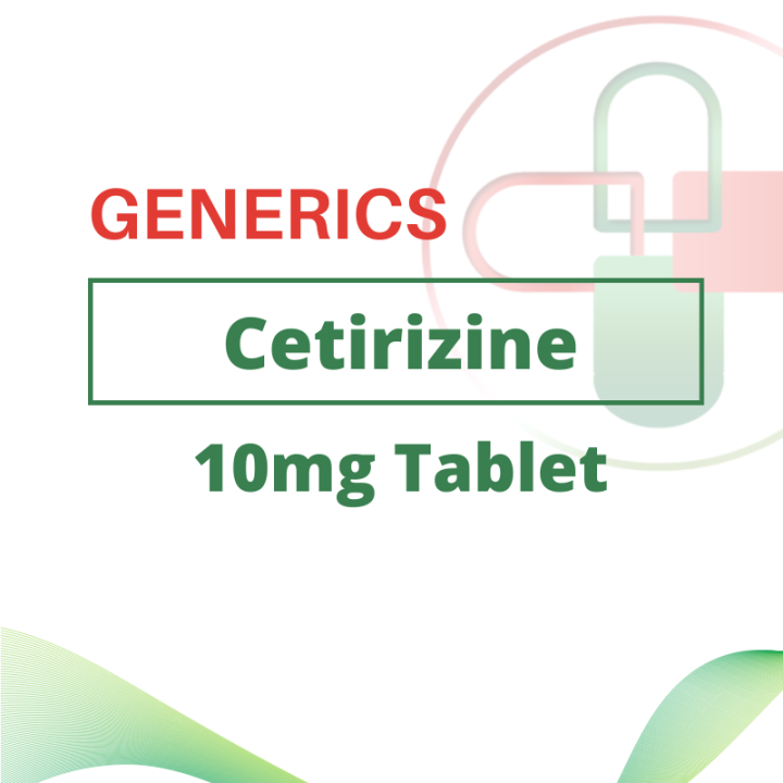 Cetirizine 10mg Tablet by 10 | Lazada PH