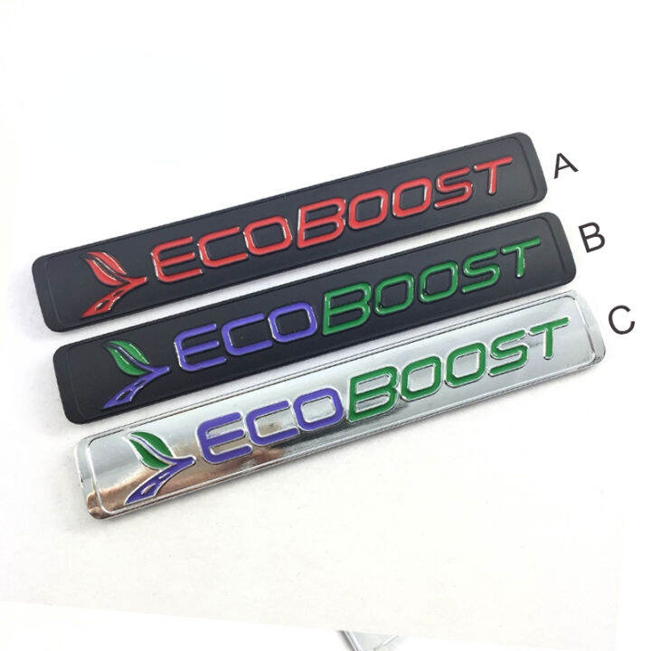 ZR 1 x Metal EcoBoost Badge Engine Emblem Car Auto Decorative Decal ...