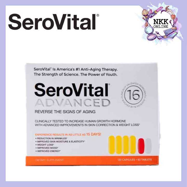[EXP‼️04/2024] SeroVital ADVANCED Reverse The Sign of Aging 120 ...