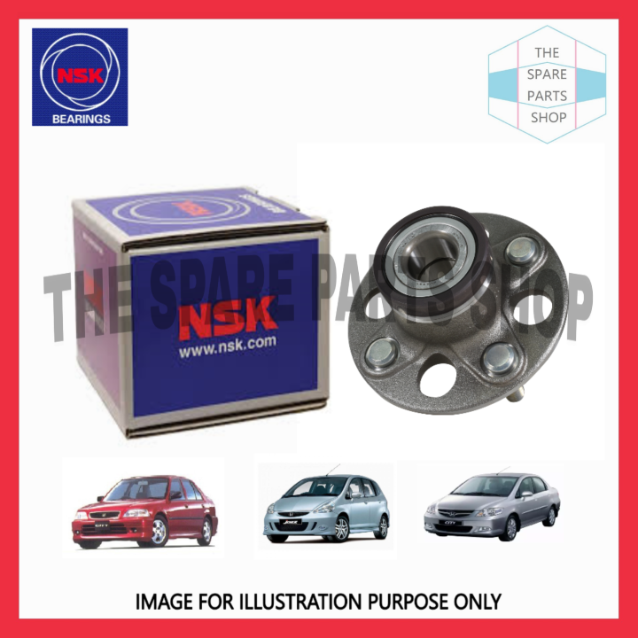HONDA JAZZ CITY SX8 SEL SAA (ABS) REAR WHEEL BEARING HUB NSK | Lazada