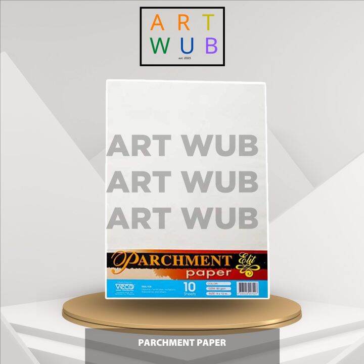 Art wub. Veco parchment paper for printing 10 pcs per pack A4 size ...