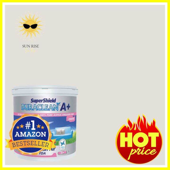 สีน้ำทาภายใน TOA SUPERSHIELD DURACLEAN A PLUS #8300 สี SNOWFLAKE ...