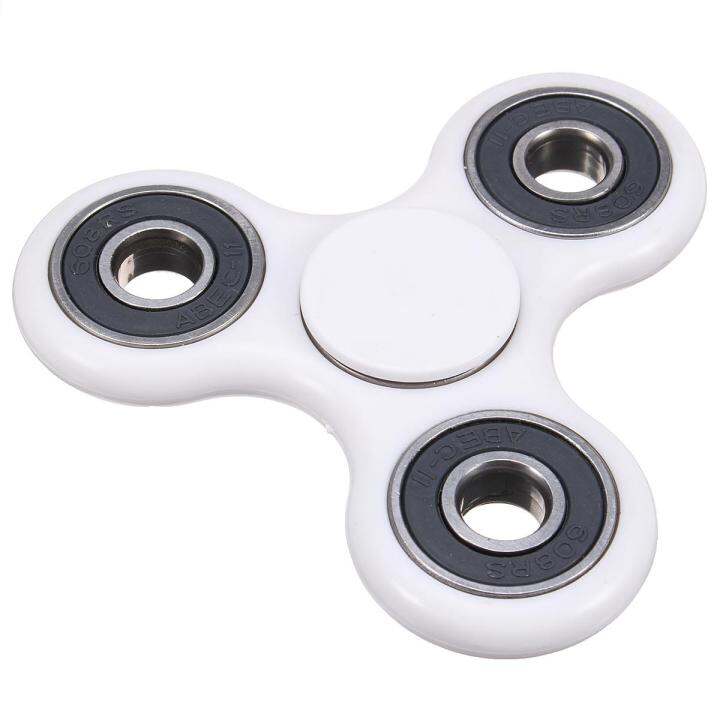 Hand Spinner Tri Fidget Finger Fingertip Gyro Steel Ball Desk Toy EDC ...