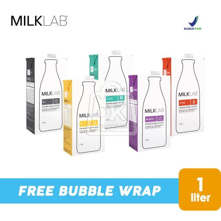 (1 Liter) MilkLAB Milk Lab Plant Based Susu UHT | Lazada Indonesia