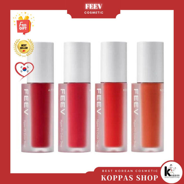 FEEV Hyper-Fit Color Drop 4ml VEGAN Lip Tint | Lazada PH