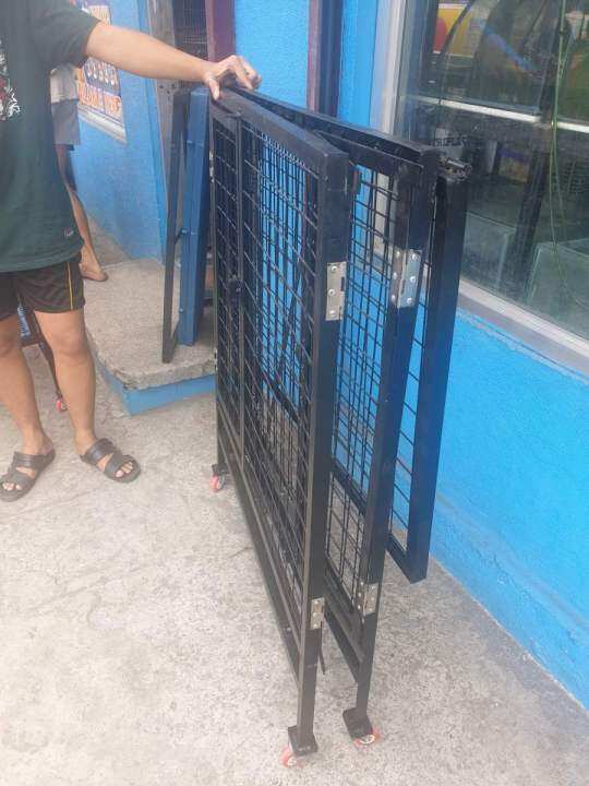 3X3X3 HEAVY DUTY DOG CAGE COLLAPSIBLE FOR DOG | Lazada PH