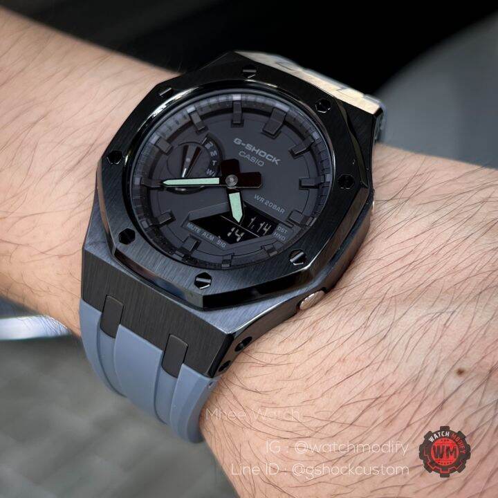 G-Shock Casioak Grey Lambogini All Black Dial | Lazada.co.th