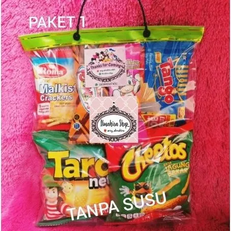 Parsel Snack isi 20 ulang tahun Bingkisan Ulang Tahun Anak / Paket ...