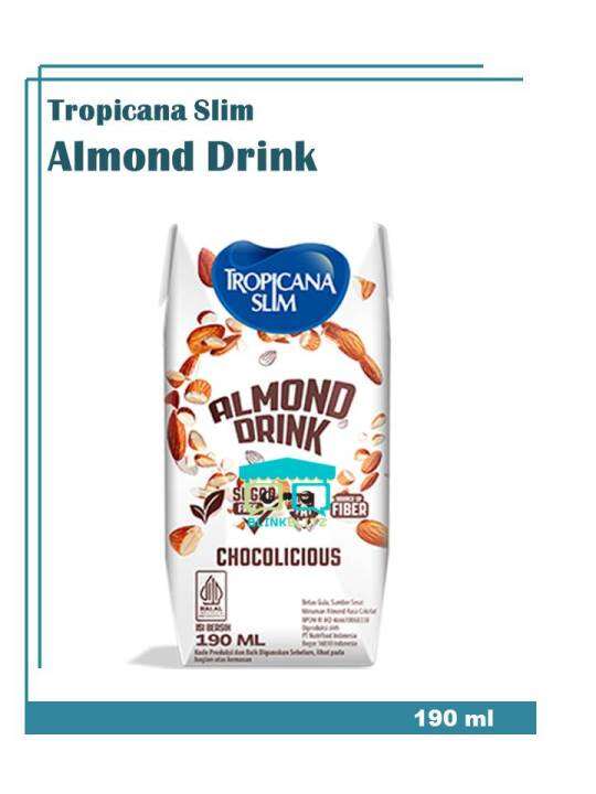 Tropicana Slim Almond Drink 190 ml Chocolicious Sugar Free | Lazada Indonesia