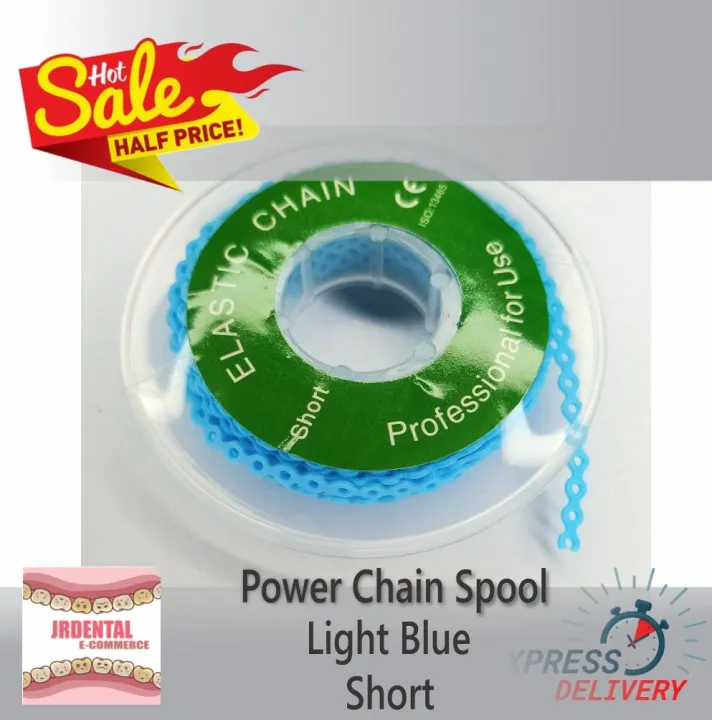 LIGHT BLUE SHORT ELASTOMERIC / DENTAL POWER CHAIN | Lazada PH