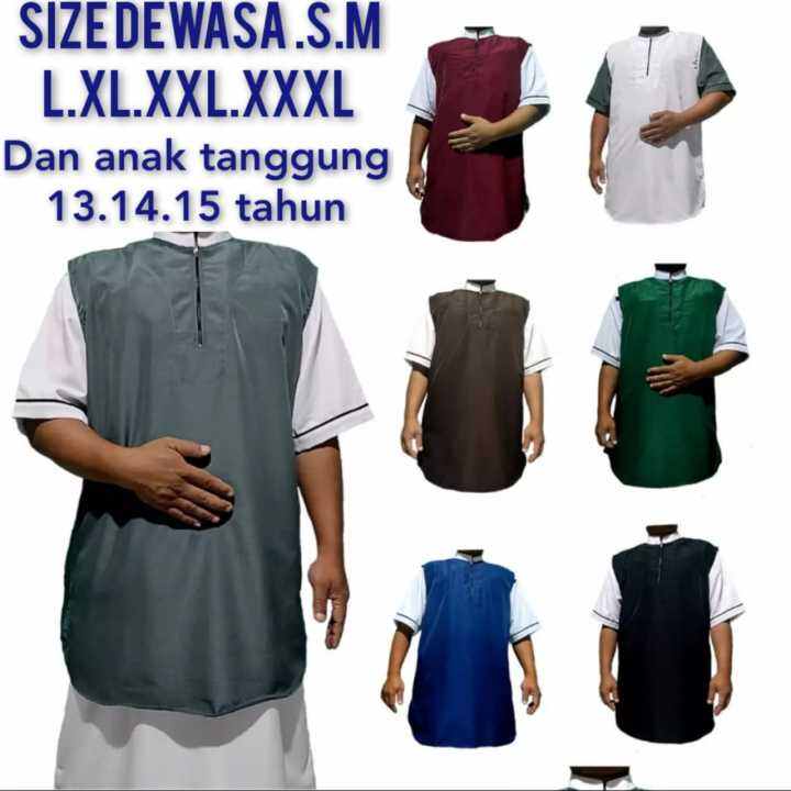 Best Quality Rompi Murah size dewasa dan anak tanggung Rompi sholat ... Best Quality Rompi Murah size dewasa dan anak tanggung Rompi sholat ...