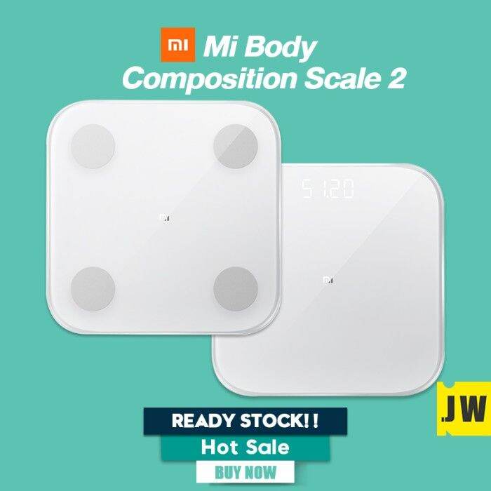 Xiaomi Mi Smart Scale Xiaomi Weighing Scale Kesimbangan Berat | Lazada ...