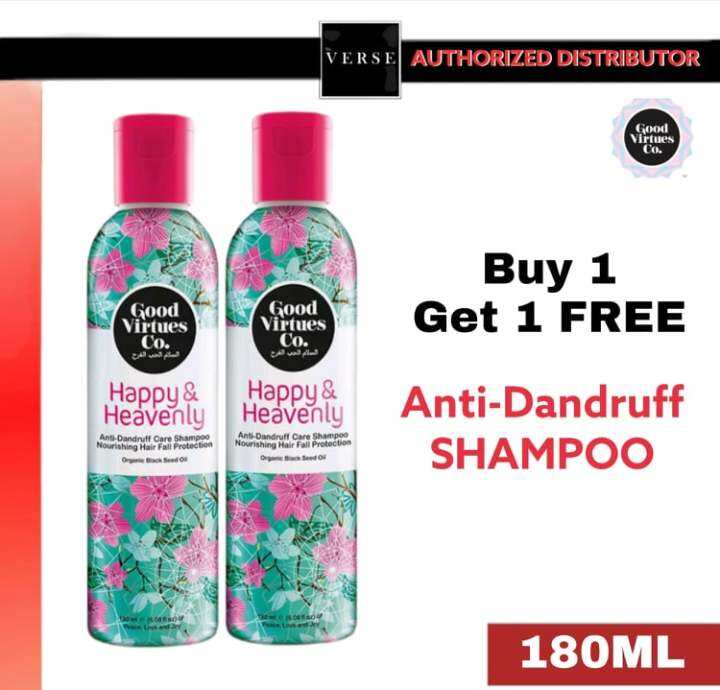 Good Virtues Co. Buy 1 Get 1 FREE Anti-Dandruff Shampoo Nourishing Hair ...