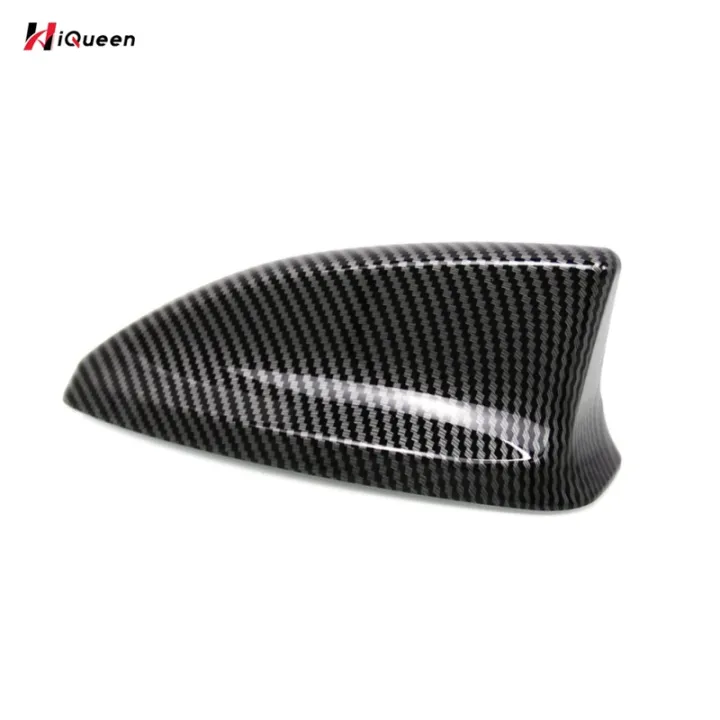 Hiqueen ที่ปิดด้านบนเสาอากาศทรงครีบฉลาม,ฝาครอบฐานสัญญาณวิทยุรถยนต์เหมาะ ...