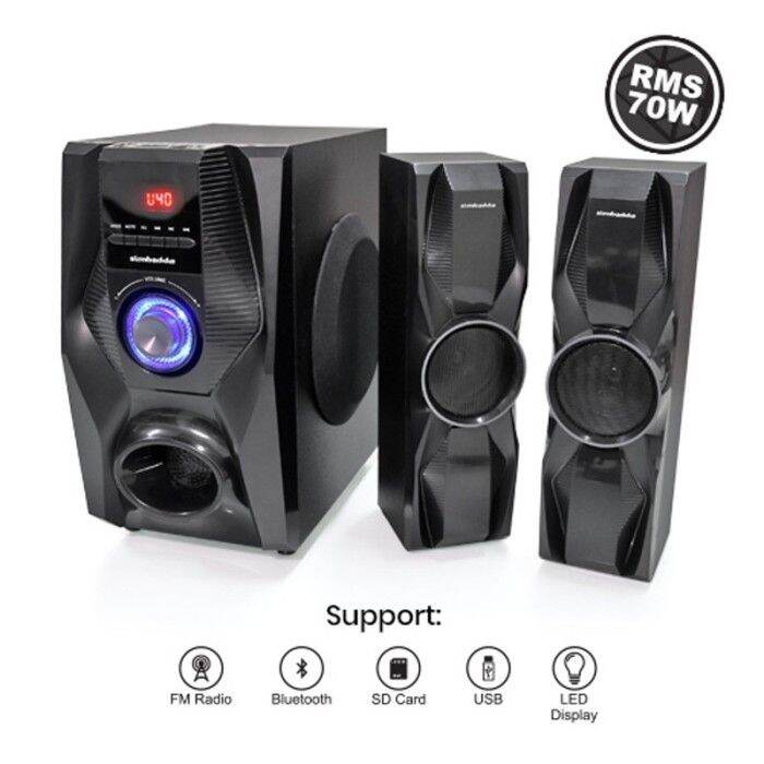 Speaker Simbadda Bluetooth CST 8000N+ Subwoofer Mega Bass | Lazada ...