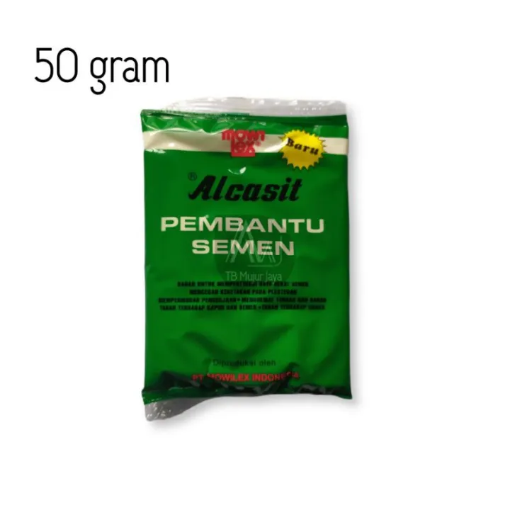 Alcasit Mowilex Pembantu Semen 50 Gram | Lazada Indonesia