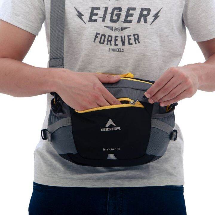 BODYPACK STRIDER EIGER ORIGINAL EIGER WAISTBAG 2IN1 TAS SELEMPANG ...