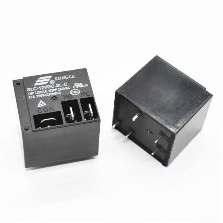 SONGLE SLC-12VDC-SL-C 12V 30A 5 Pin Relay | Lazada