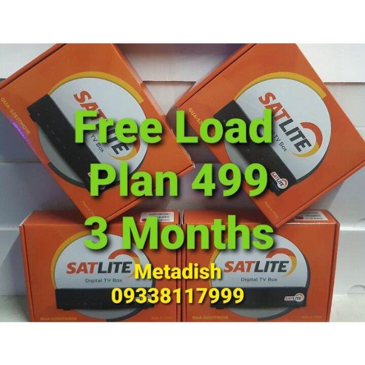 Promo Satlite TV Box Free LOAD 499 3MONTHS Powered by CIGNAL (Need ...