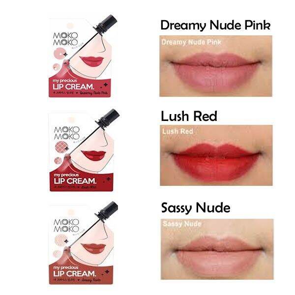 Moko Moko My Precious Lip Cream 2.5Ml 3 Varian COD | Lazada Indonesia