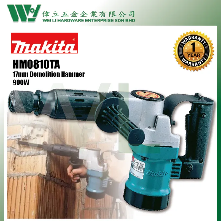 Makita HM0810TA Demolition Hammer 900W / mesin hacker batu heavy ...