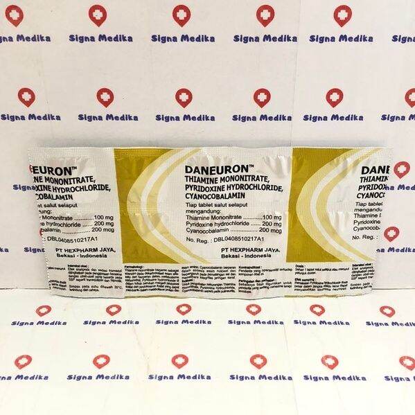 Daneuron Strip Isi 10 Tablet - Vitamin B Complex | Lazada Indonesia