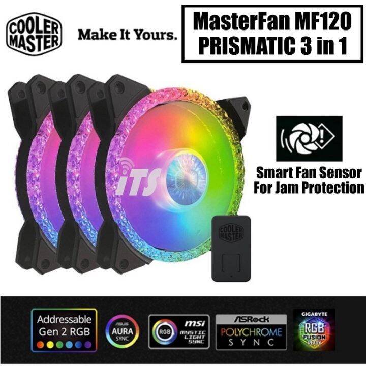 Cooler Master MasterFan MF120 PRIMASTIC 3 in 1 Fan | Lazada