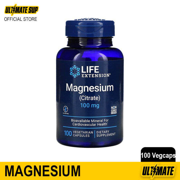 Life Extension Magnesium For Immunity & Cardiovascular Health, Dietary ...