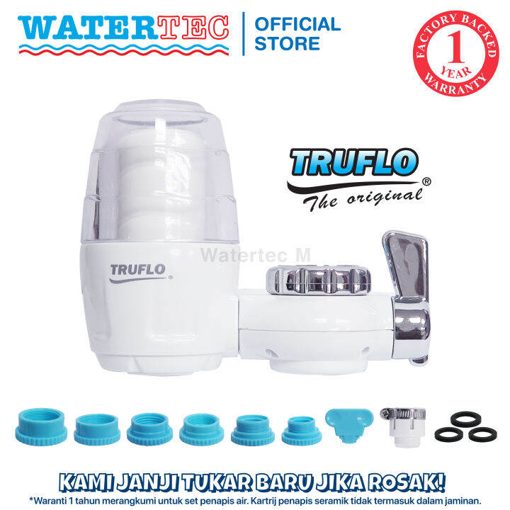 TRUFLO Tap Water Purifier Water Filter Tru 301 Faucet Pipe Adaptor ...