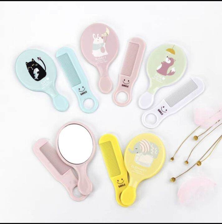 HOME - Kaca Rias Gagang Set Sisir Lipat BT21 BTS Kpop / Cermin Rias Set ...