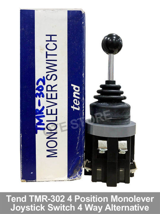 Tend TMR-302 / TMR-302AR 4 Position Monolever Joystick Switch 4 Way ...