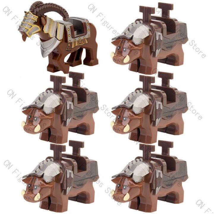 Set Lord Set Dwarf Mount Animal Boar Horned Sheep Armor Accessories ...