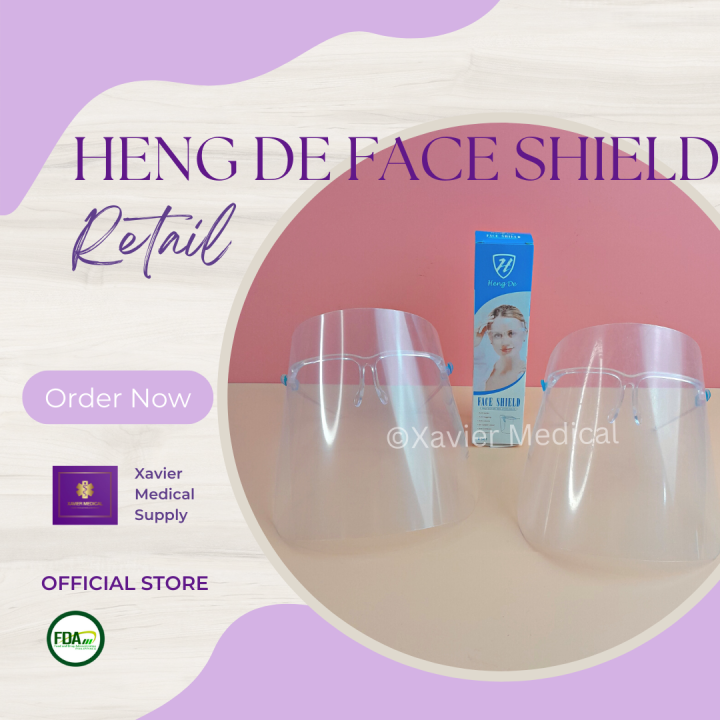 HENG DE Face Shield Retail (Sold per pc) | Lazada PH