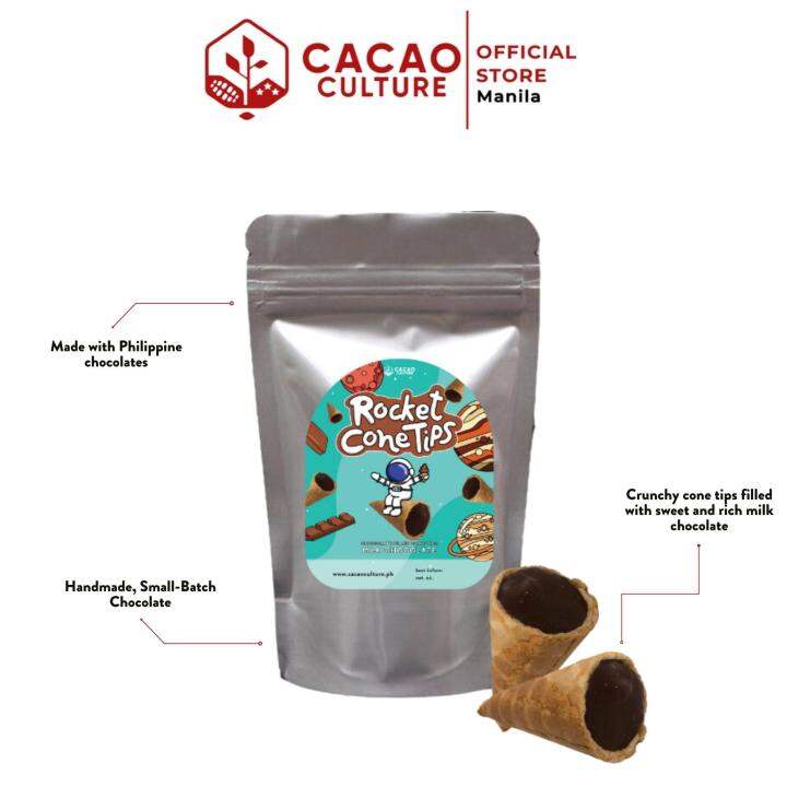 Cacao Culture MNL - Cacao Culture - Rocket Cones - Milk Chocolate ...