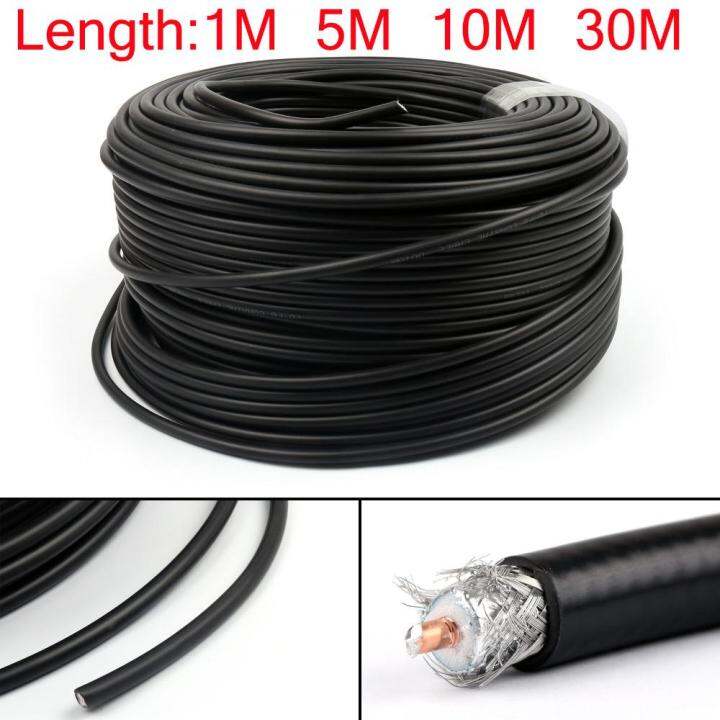 1M 3M 5M 10M 15M 20M 30M 40M 50M 50-7 RG8 SYWV 50-7 7D-FB RG8 LMR400 RF Coaxial Cable Connector ...